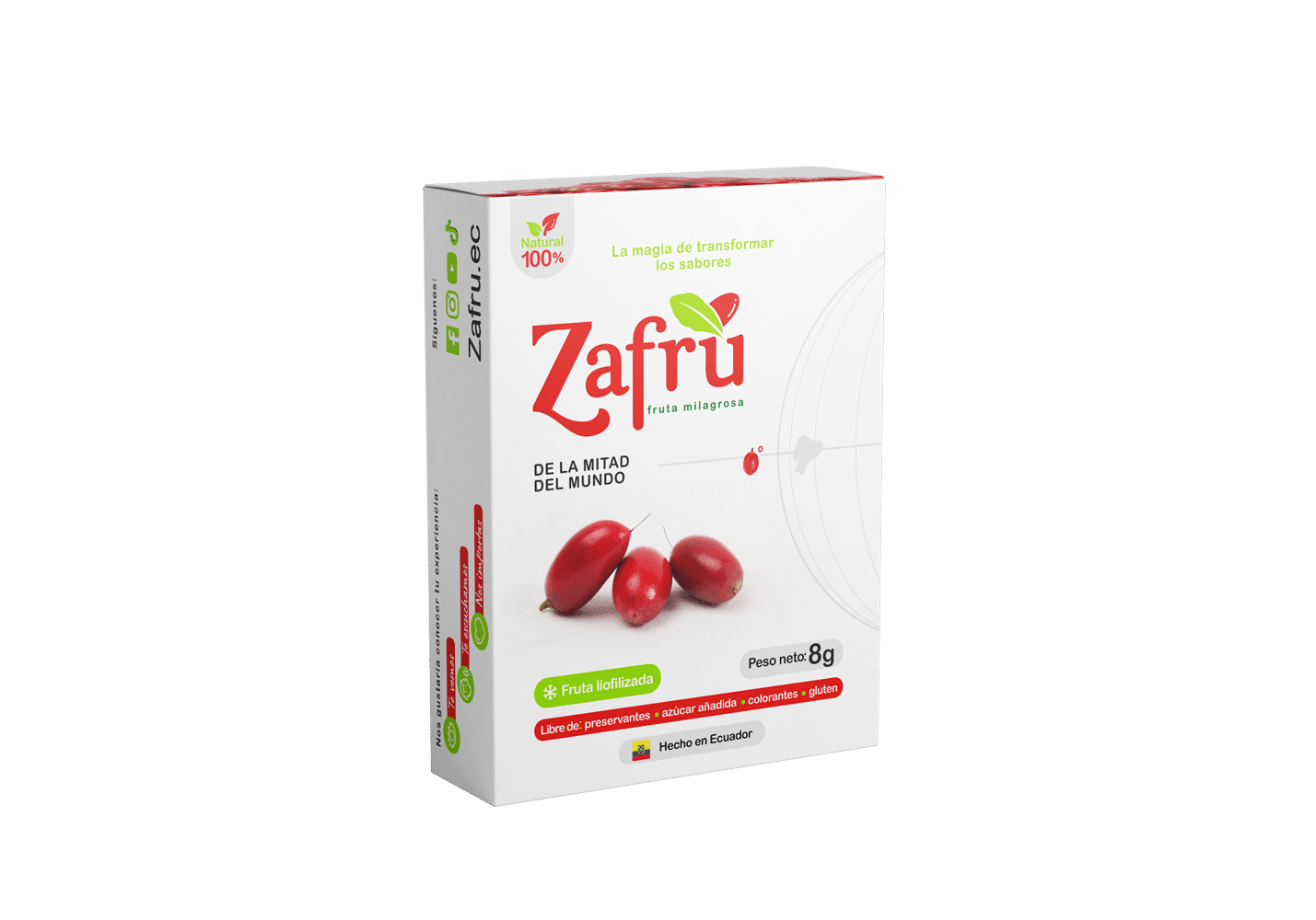 Fruta Milagrosa Liofilizada 8gr – Zafru